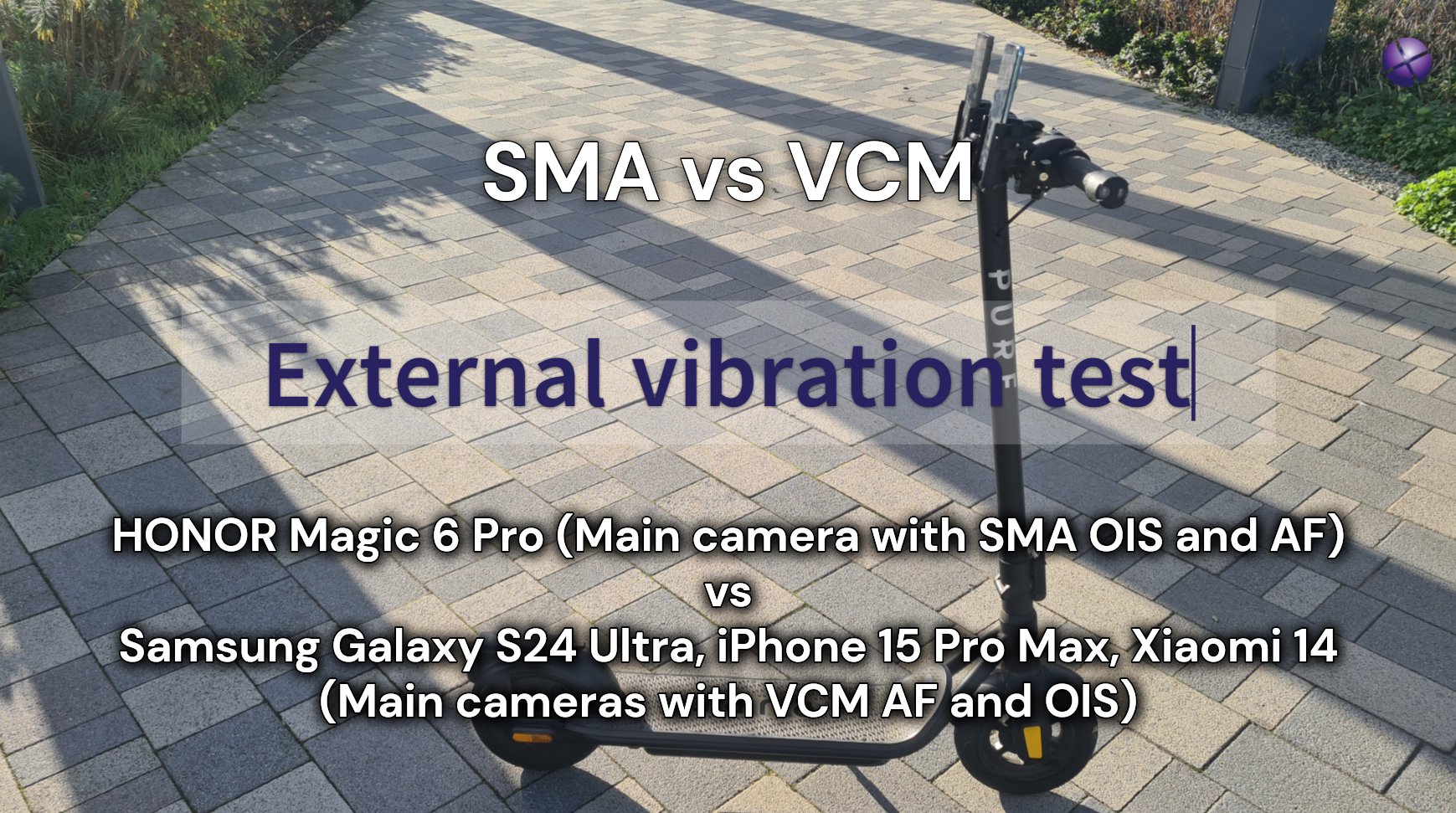 External vibration test: SMA's unmatched OIS camera performance